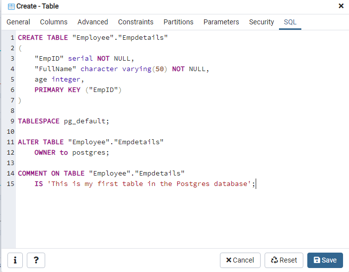 Create Table As Select Postgresql Examples With Primary Key