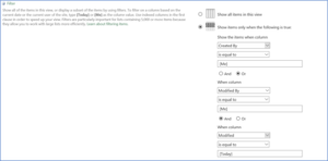 SharePoint views on lists tips