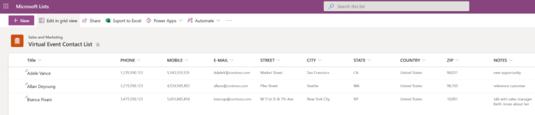 Microsoft Lists benefits & how to migrate from Excel