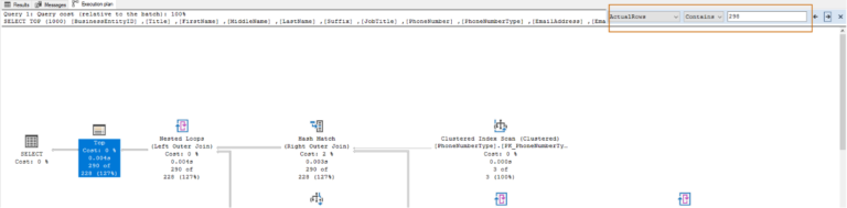 SQL Server execution plans: Reading and analyzing