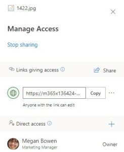 OneDrive file sharing guide