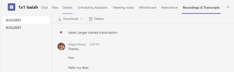 Microsoft Teams Meeting: Where is Your Content Stored?