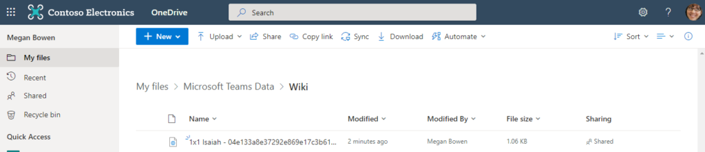Microsoft Teams Meeting: Where is Your Content Stored?