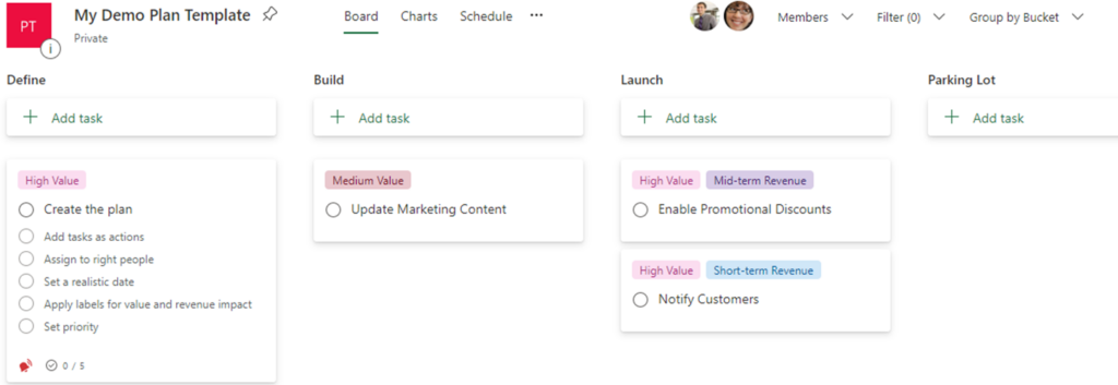 Microsoft Planner: How to use the top features