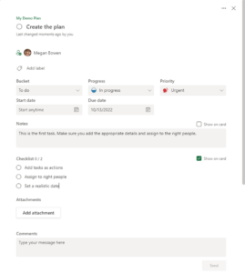 Microsoft Planner: How to use the top features